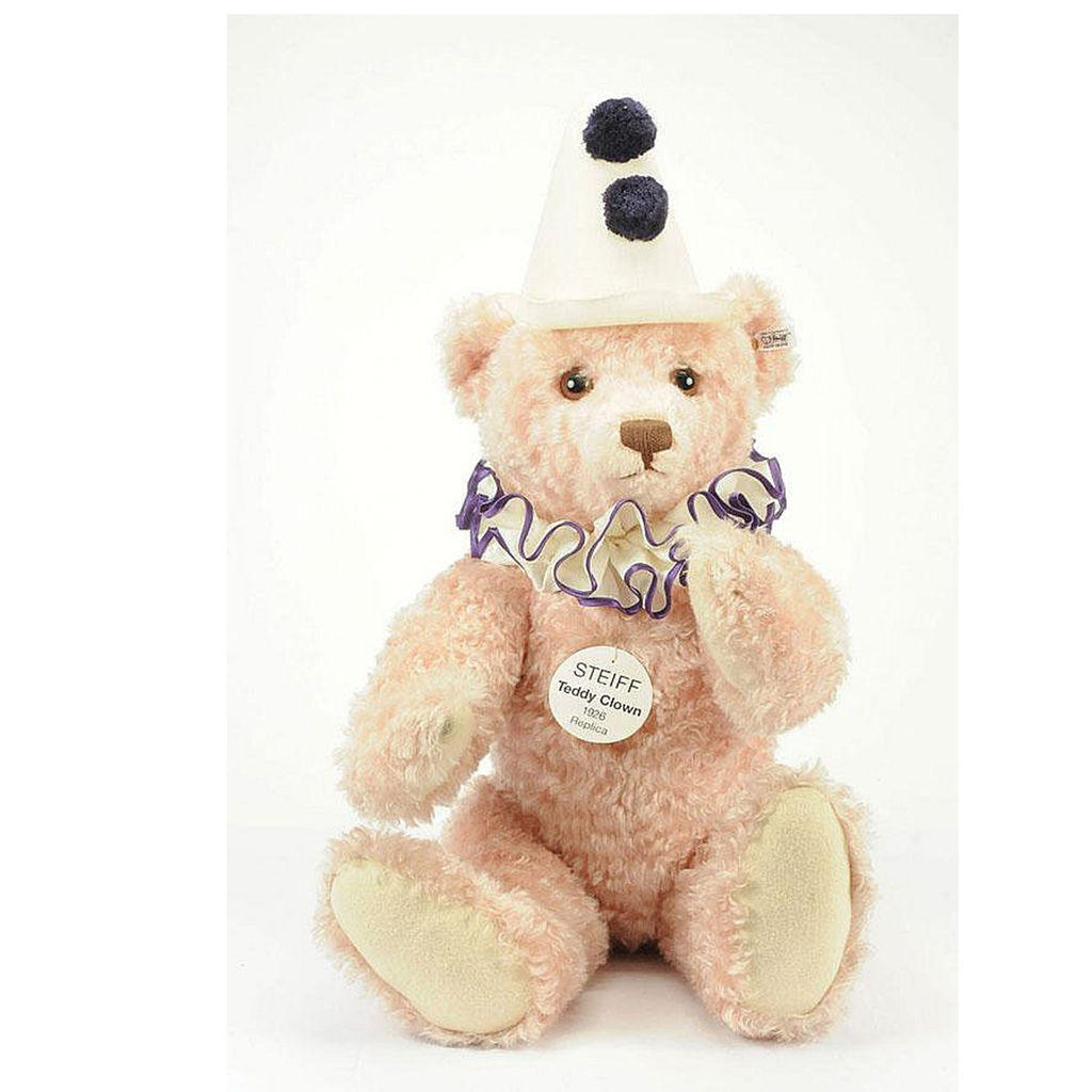 Steiff white clown bear store